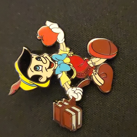 Disney | Jewelry | Disney Pinocchio Pin | Poshmark